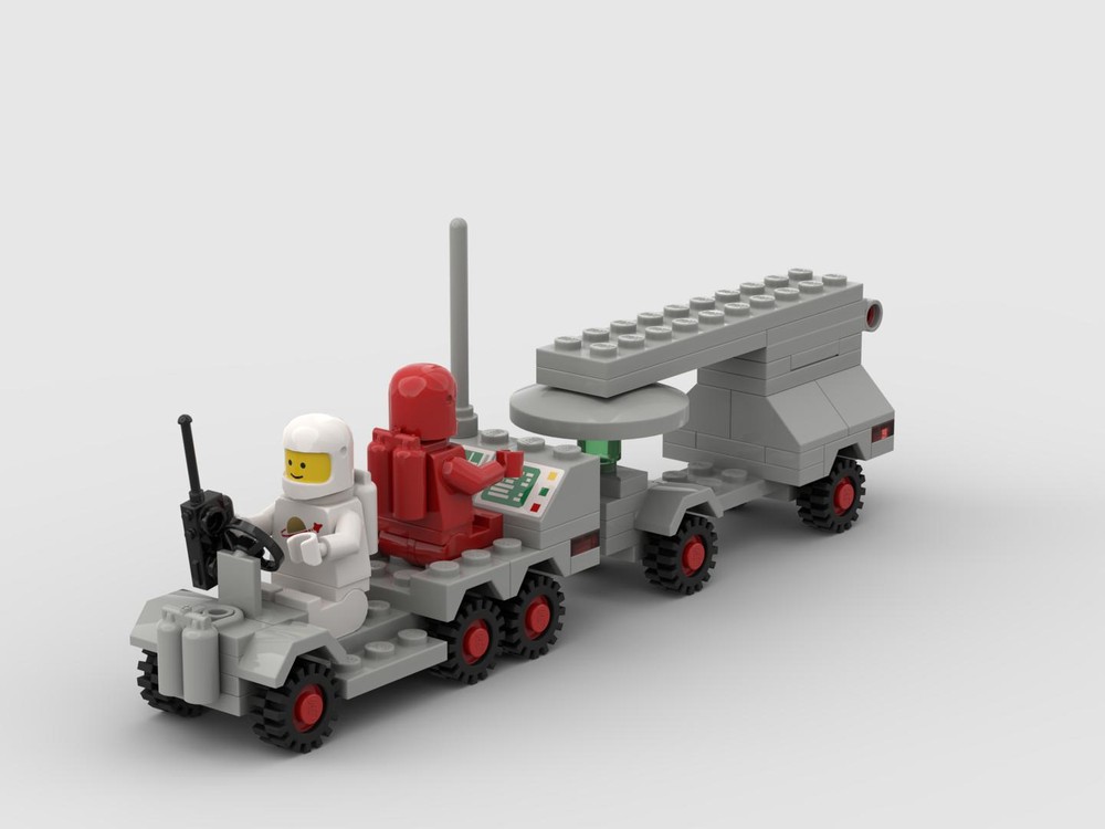 LEGO MOC Radar Truck with trailer by paalrise | Rebrickable - Build ...