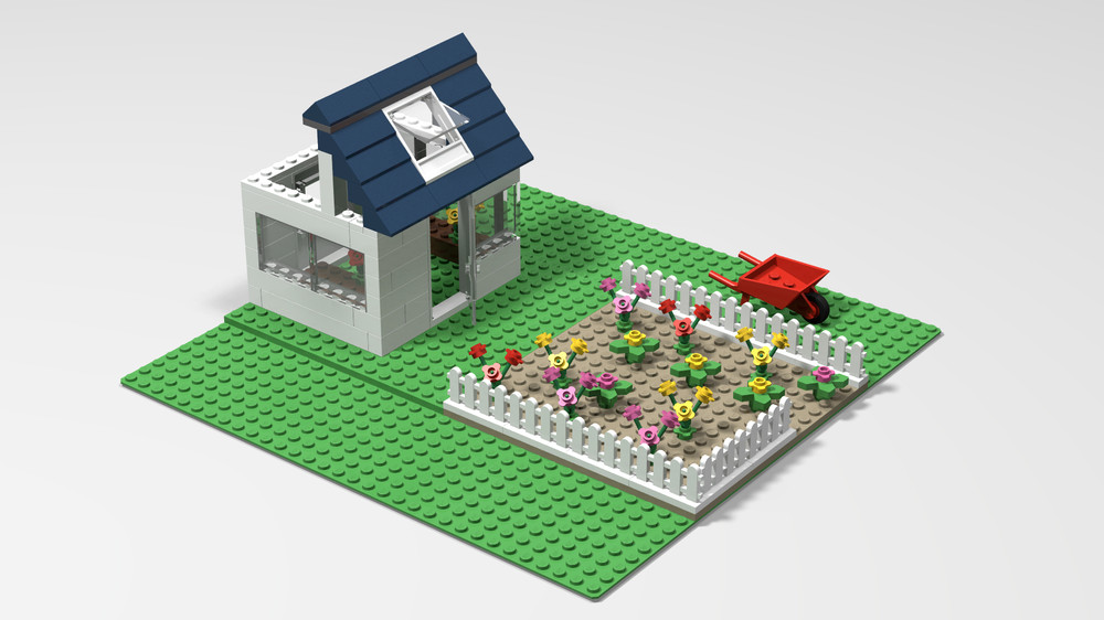 LEGO MOC Lego Greenhouse & Garden by Mindstormsmaster | Rebrickable ...