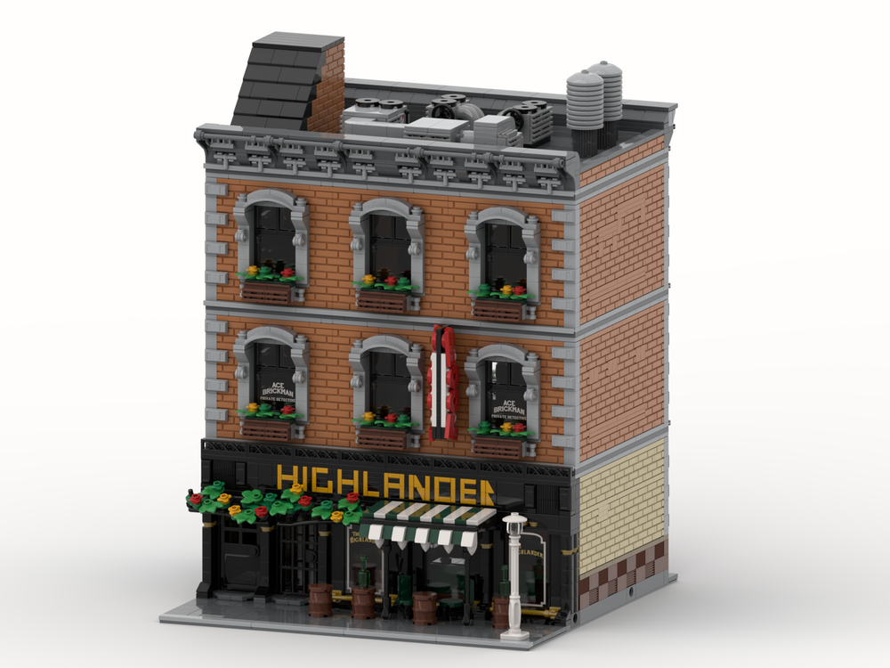 LEGO MOC The Highlander Pub by copernicus508 | Rebrickable - Build with ...