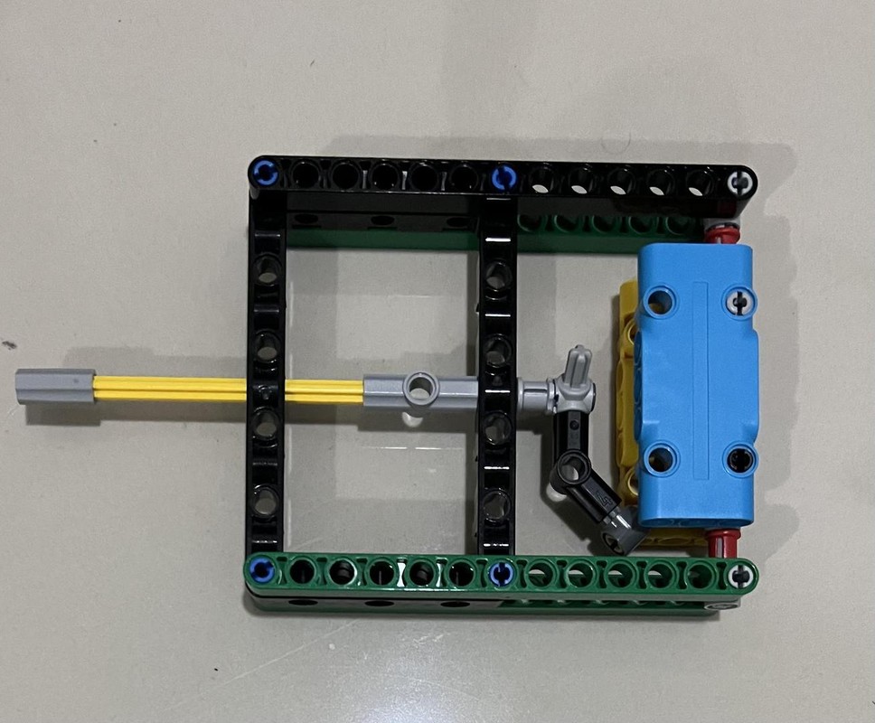 LEGO MOC Simple Machine Rotary to Linear by zumaidi | Rebrickable ...