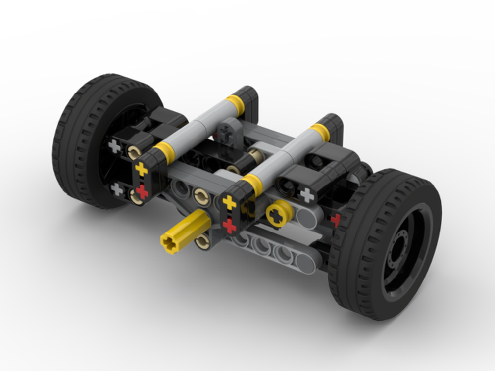 LEGO MOC Micro rear suspension with drive by JamesFF | Rebrickable ...