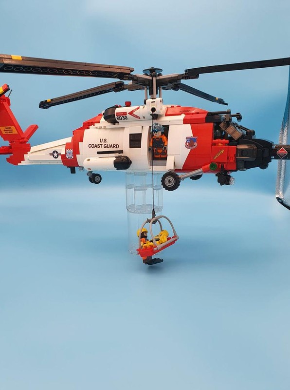 Lego Coast Guard Helicopter Instructions