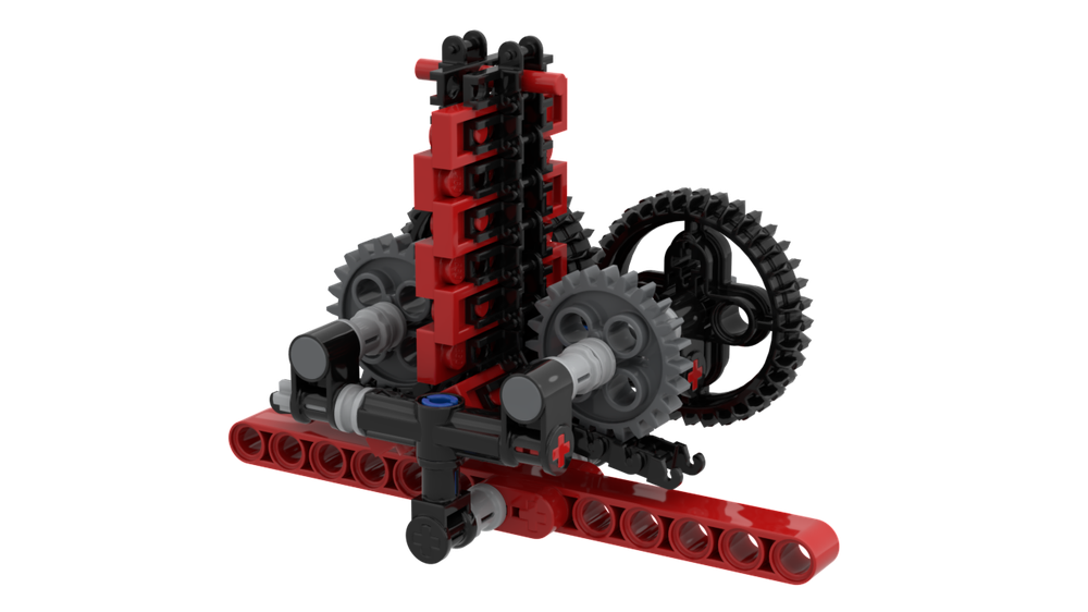 LEGO MOC Rigid Chain Actuator by 2in1 | Rebrickable - Build with LEGO
