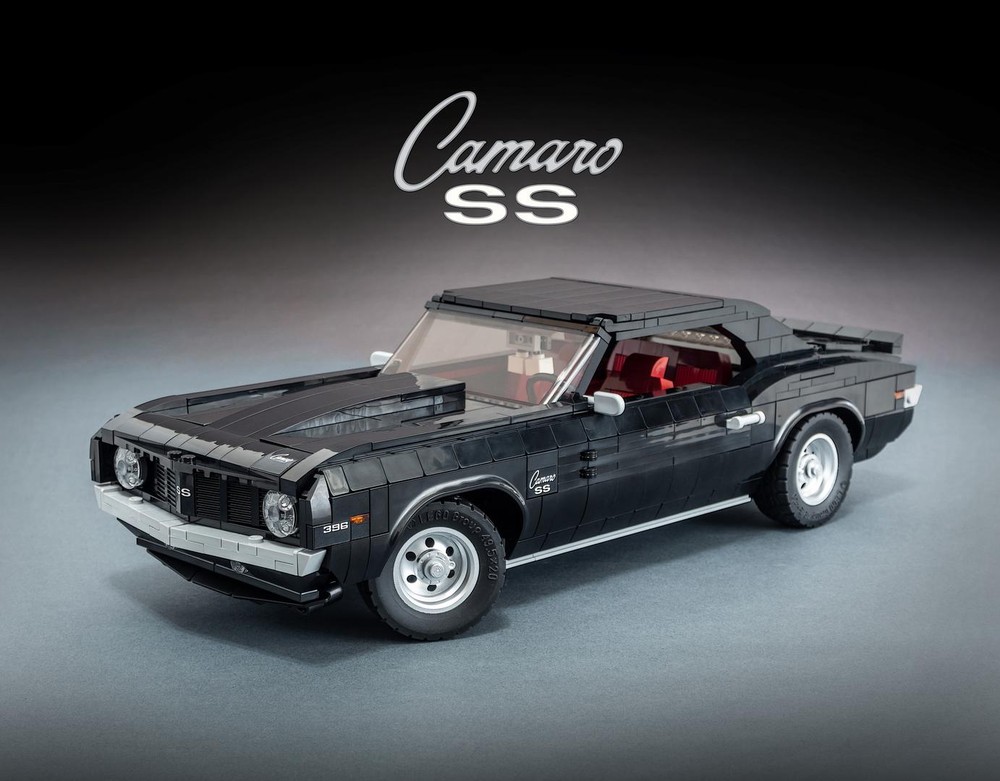 1969 Camaro Ss 396 Black