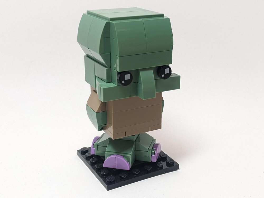 LEGO MOC Squidward Tentacles BrickHead by BambooBricks | Rebrickable ...