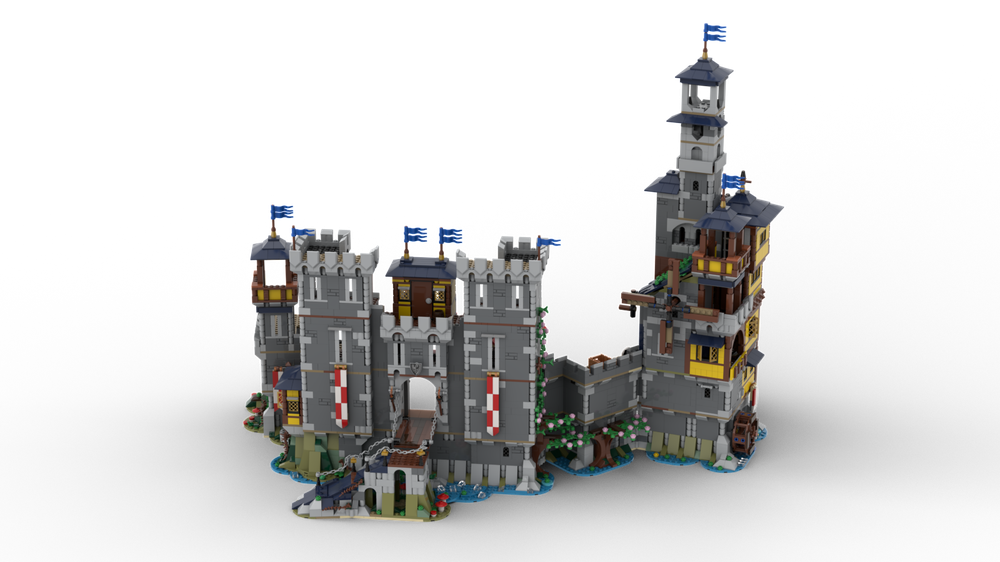 LEGO MOC Hightower castle v2.0 by Matalamaa | Rebrickable - Build with LEGO