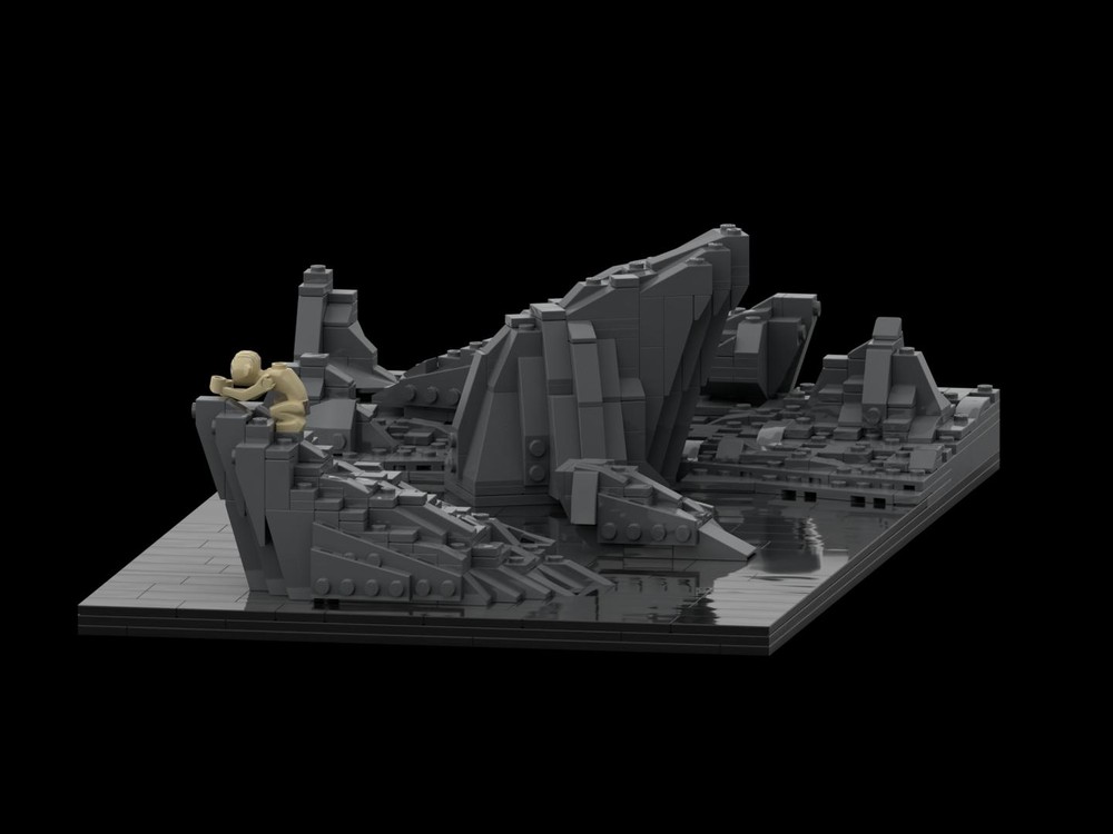 LEGO MOC Gollum's Cave - Riddles in the dark by wb_lego_creations ...