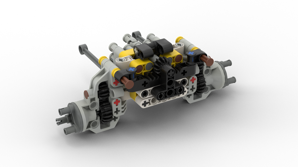 LEGO MOC Portal front axle by n_kbk_07 | Rebrickable - Build with LEGO