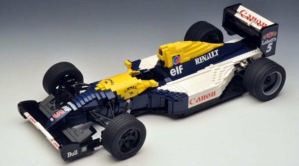 LEGO MOC Williams FW14B - scale 1:8 by RoscoPC | Rebrickable - Build ...
