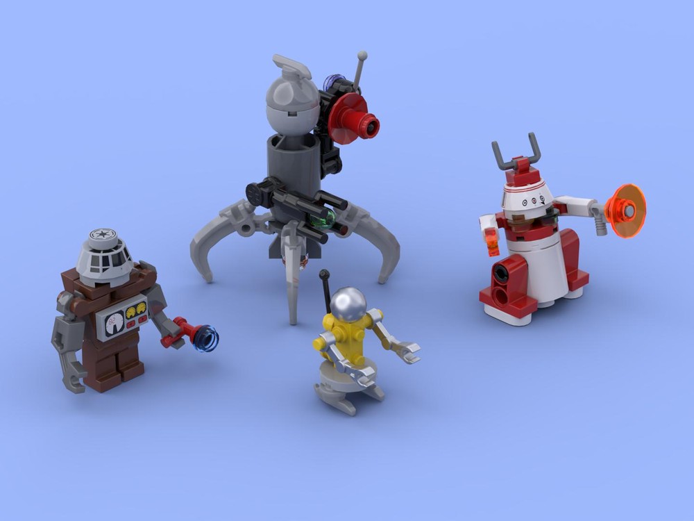 LEGO MOC Droid workforce by aquir | Rebrickable - Build with LEGO