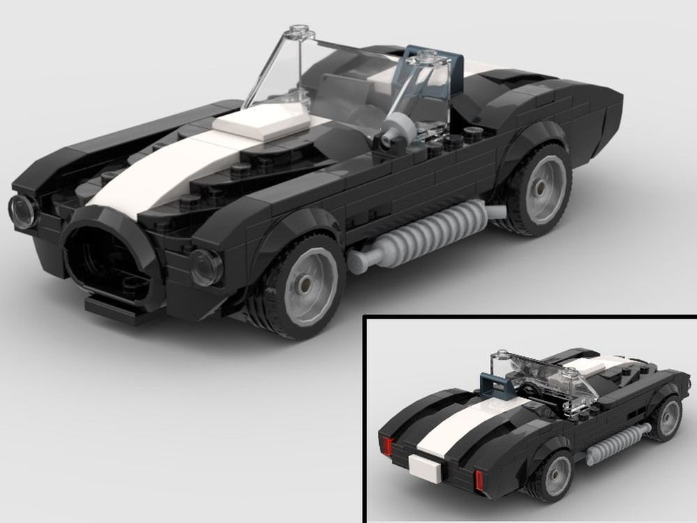 LEGO MOC Shelby AC Cobra 427 by Prodbrick | Rebrickable - Build with LEGO