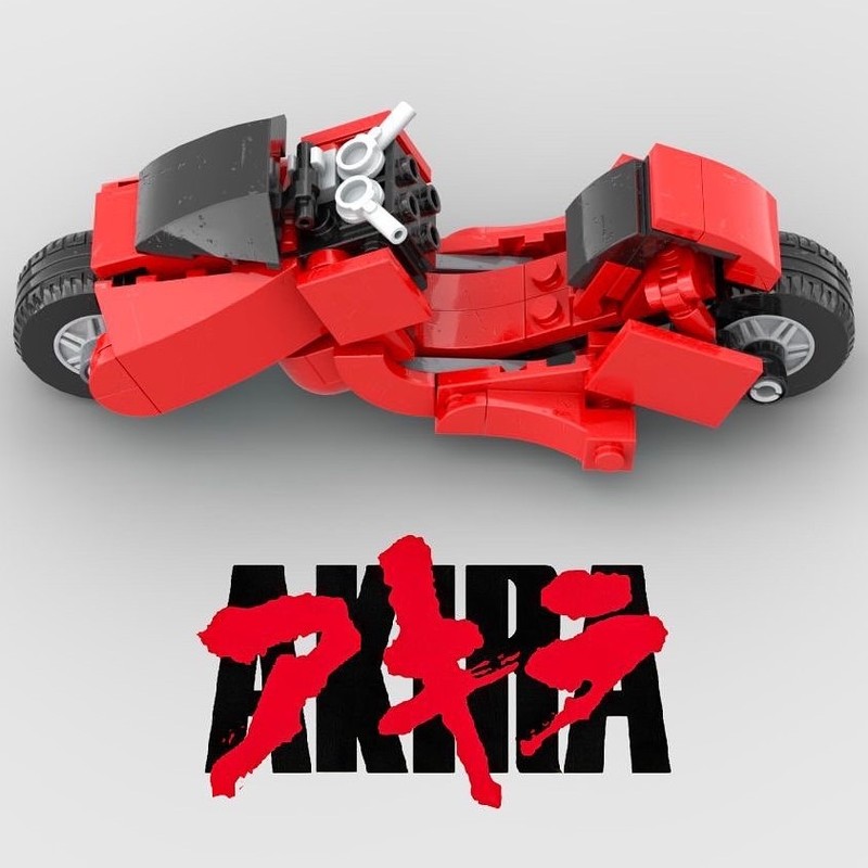 LEGO MOC AKIRA Bike alternate build for LEGO Vespa 40517 by Mechabricks ...