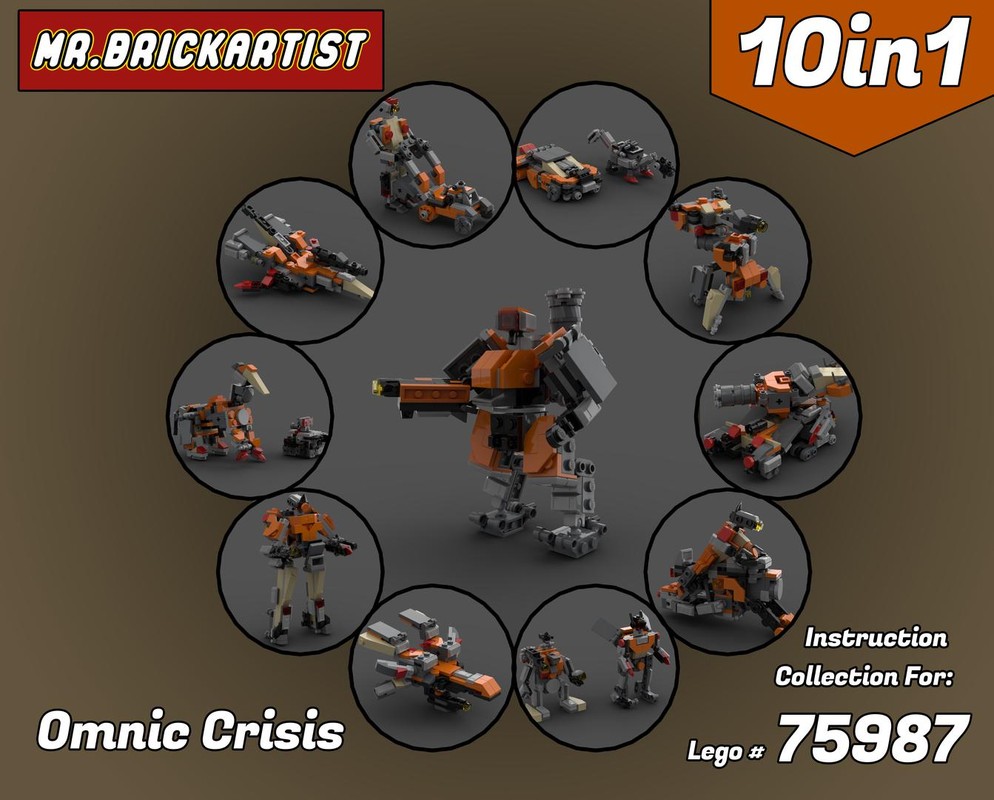 LEGO MOC Omnic Crisis : 10in1 for #75987 by MrBrickArtist | Rebrickable ...