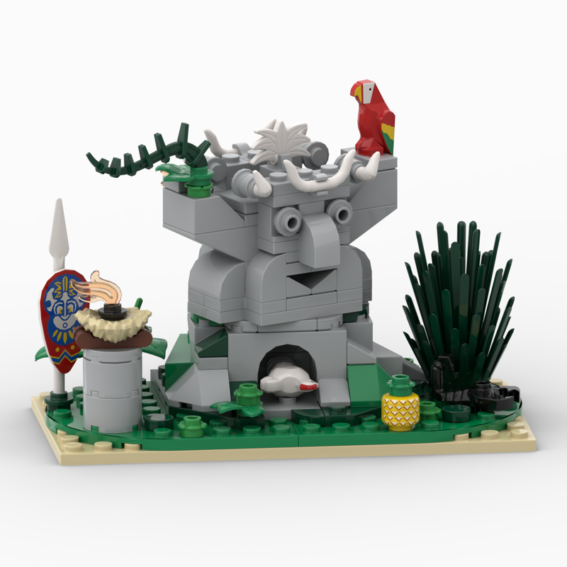 LEGO MOC Leggodt - God of the islanders by Kolonialbeamterdemartinez ...