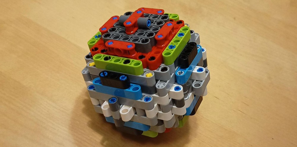 LEGO MOC Sphere from Lego technic by janwillemthefactor | Rebrickable ...