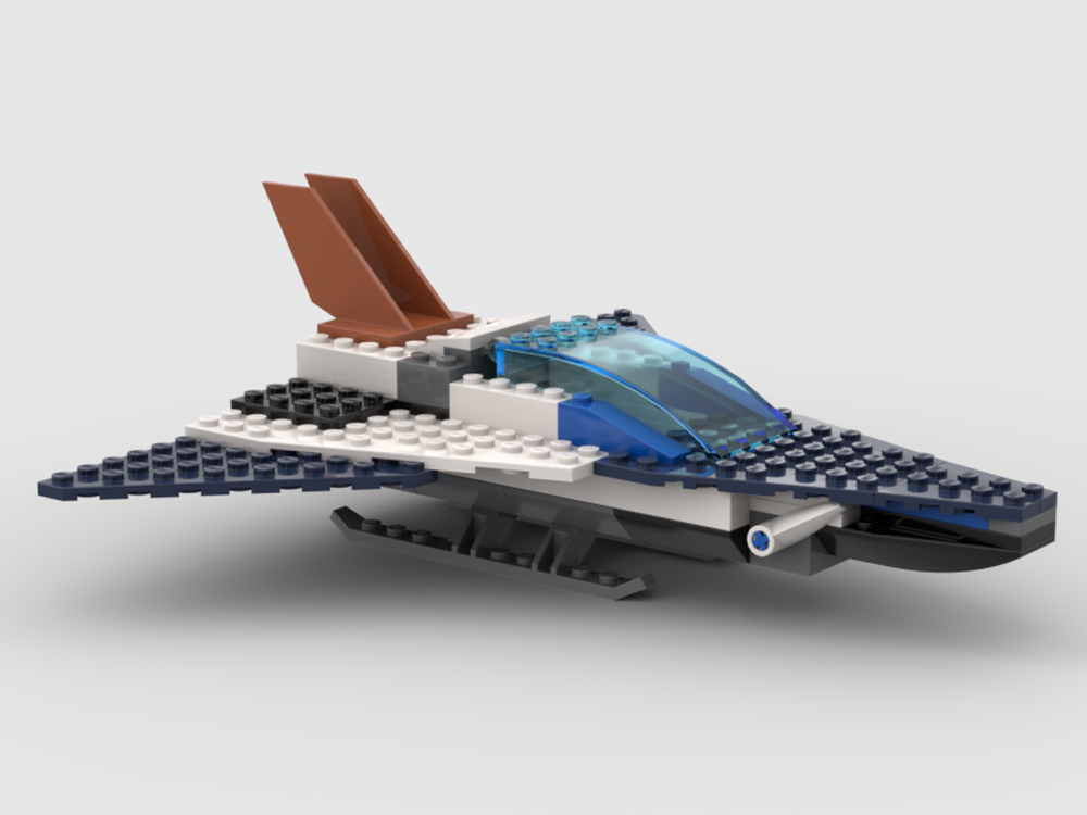 LEGO MOC Airplane by sveneld | Rebrickable - Build with LEGO