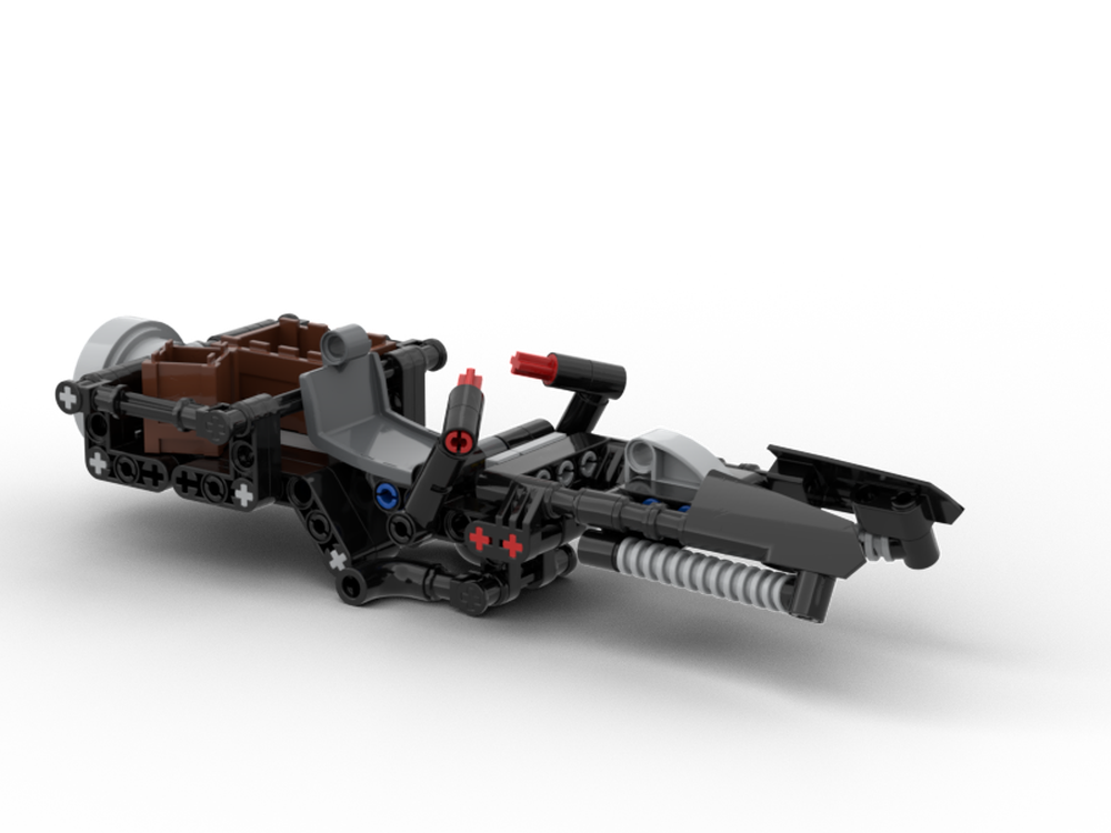 LEGO MOC Cargo Speeder bike by Viernes | Rebrickable - Build with LEGO