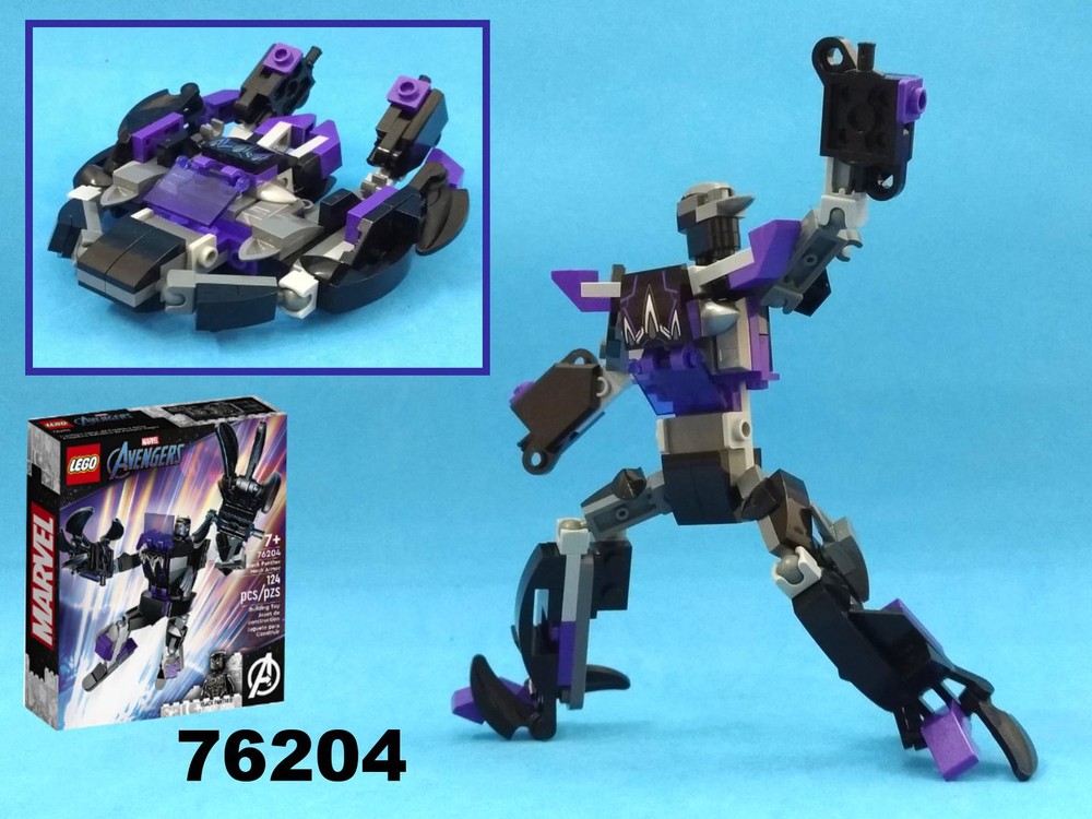 LEGO MOC Transformer Submarine from LEGO Marvel set 76204: Black ...
