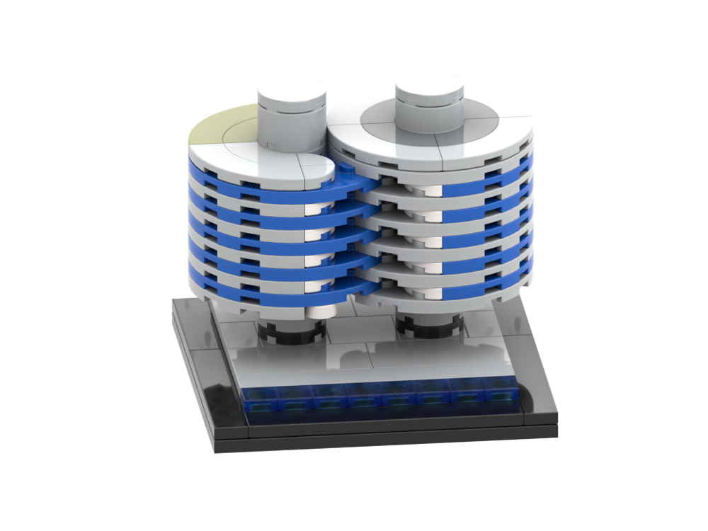LEGO MOC Portland Towers - Copenhagen by tobetop | Rebrickable - Build ...