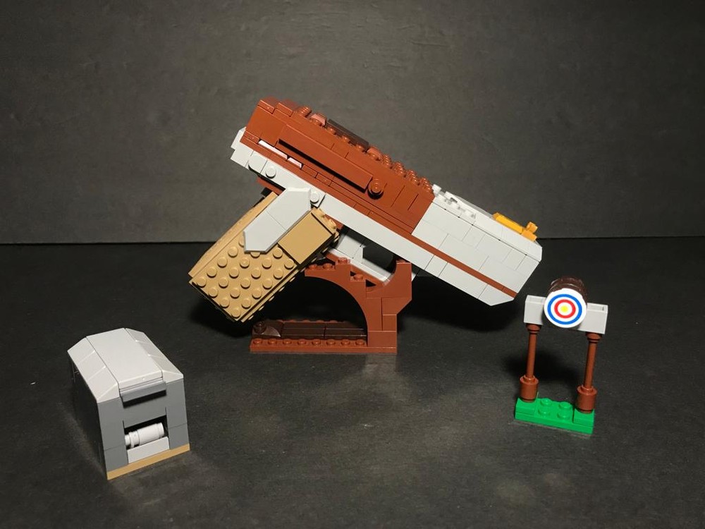 LEGO MOC 31120 - Lego Pistol - IT SHOOTS! by MIJbricks | Rebrickable ...
