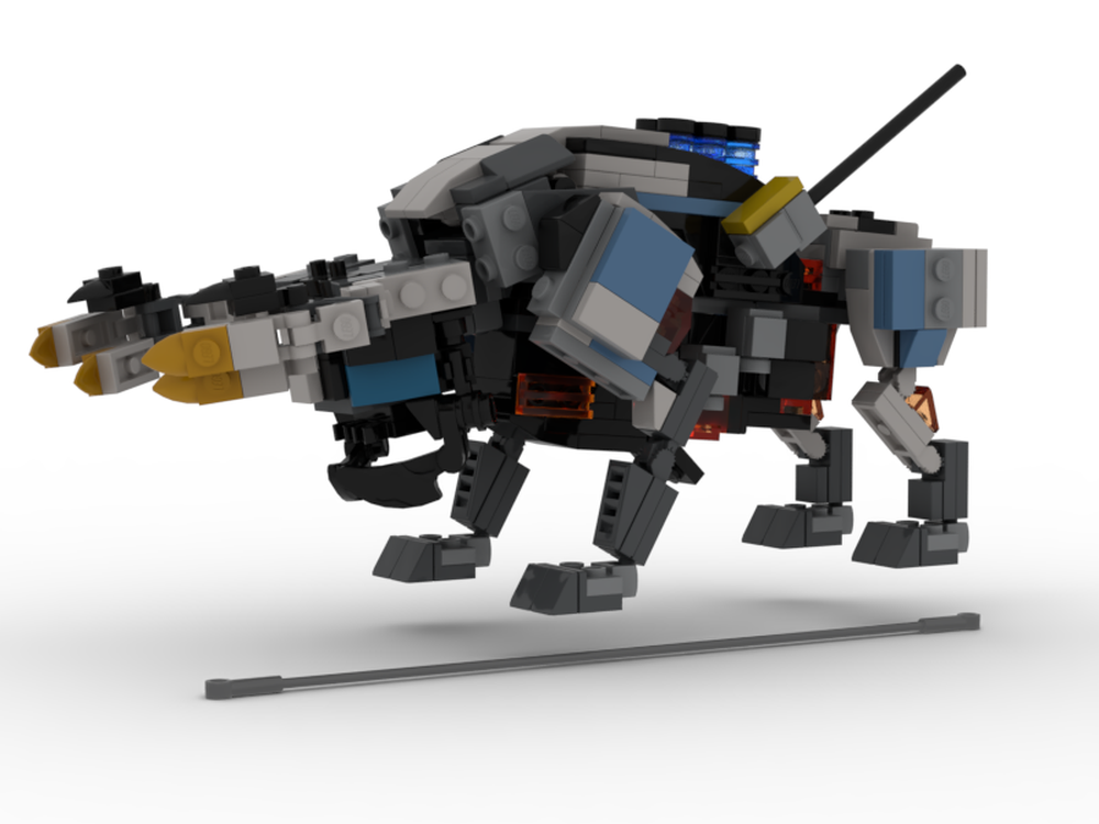 LEGO MOC Trampler from Horizon Zero Dawn by LegoLordTYM | Rebrickable ...