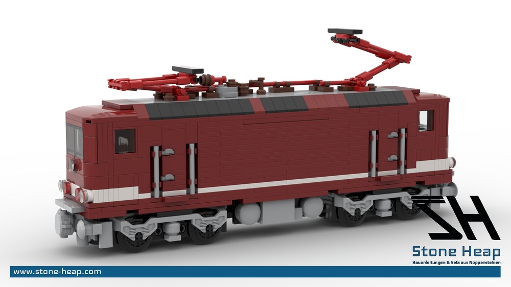 LEGO MOC Series 243/143 from the german Railways DR/DB AG by Mario´s Klemmbaustein Eisenbahn ...