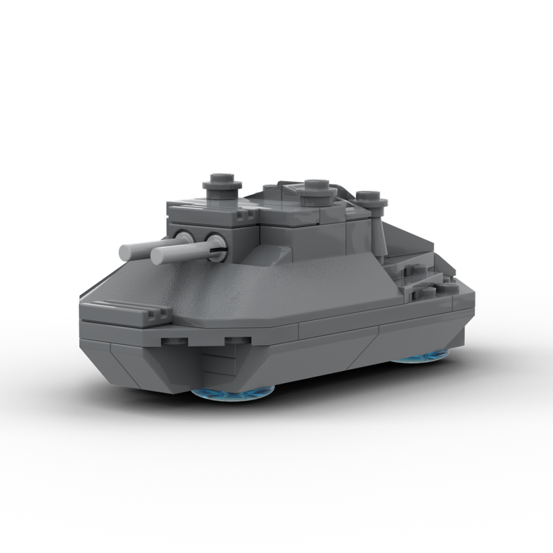 LEGO MOC Hover tank by BrickAtlas | Rebrickable - Build with LEGO