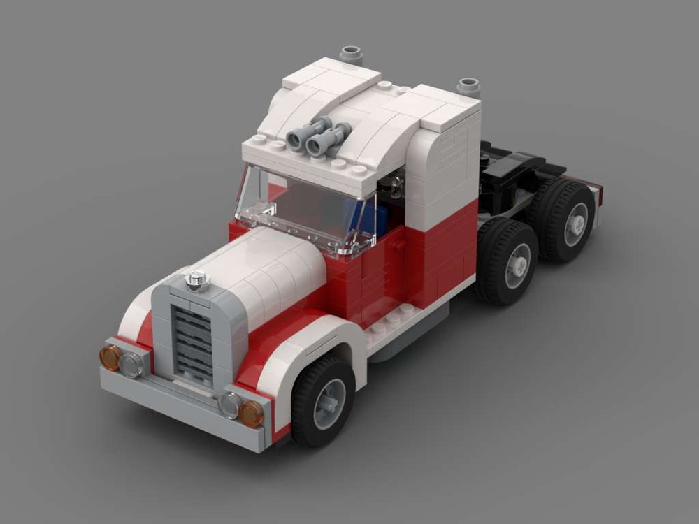 LEGO MOC CT002 Simple truck by CedTomcat | Rebrickable - Build with LEGO