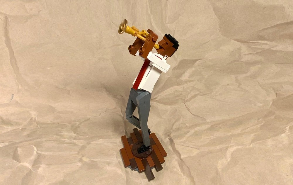 LEGO MOC 21442 Trumpet Player - Inspired by Hsinwei Chi's original ...