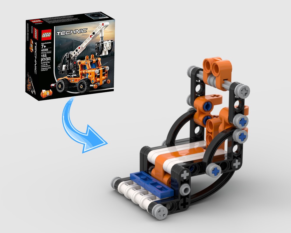 LEGO MOC Rocking Chair 42088 Alternative by AlexGam | Rebrickable ...