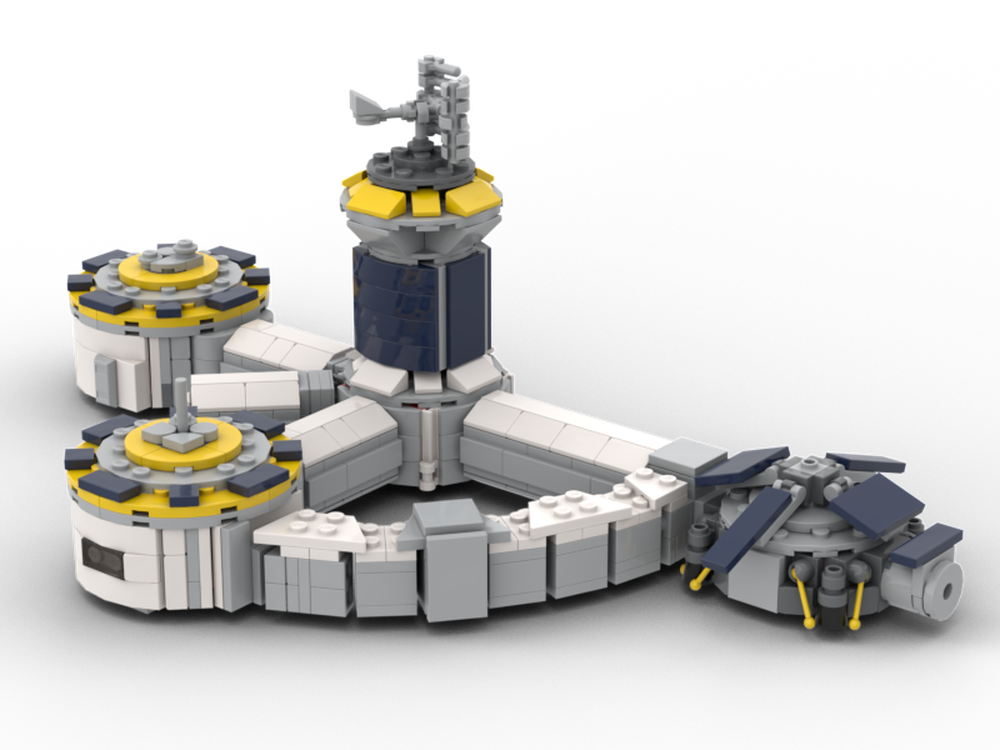 LEGO MOC Jamestown base Season 2 - For all mankind (nanofigure scale ...