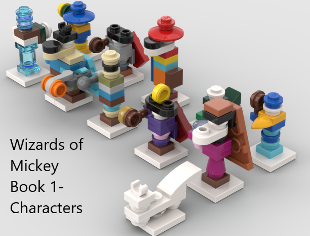 LEGO MOC Wizards of Mickey- Characters Book 1 by FunkyDonut ...