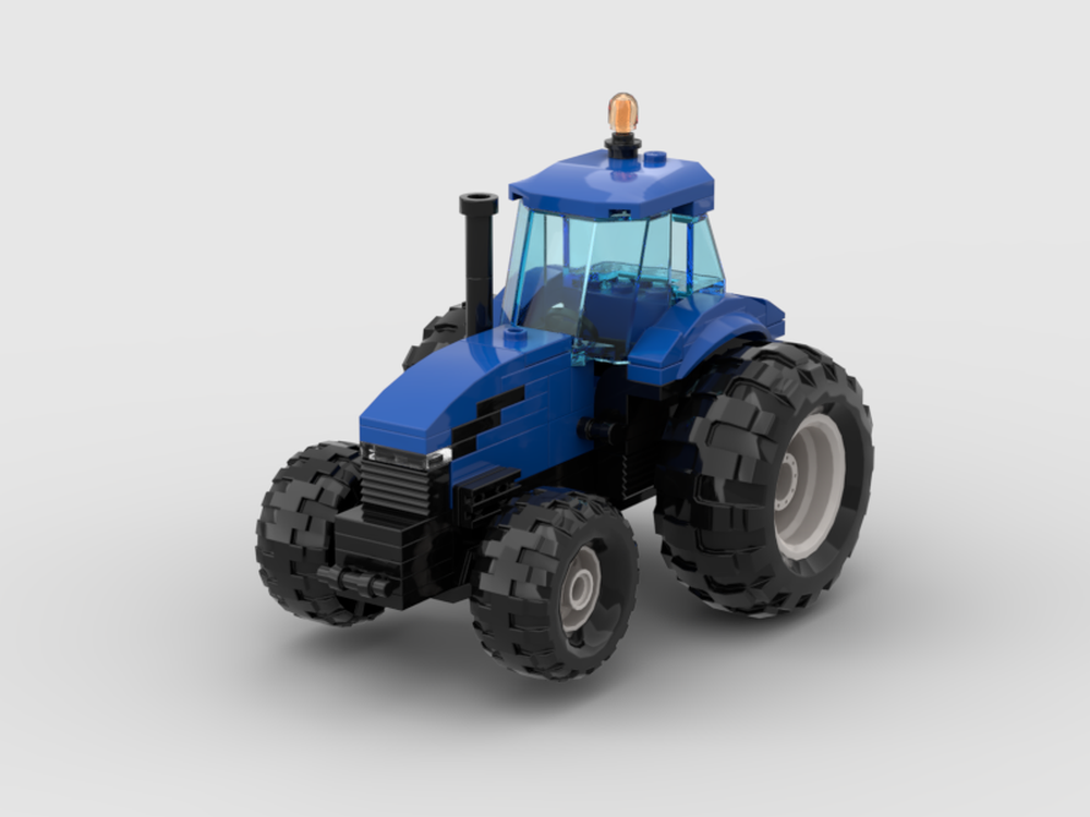 LEGO MOC Modern tractor inspired by New Holland by the_legotanker ...