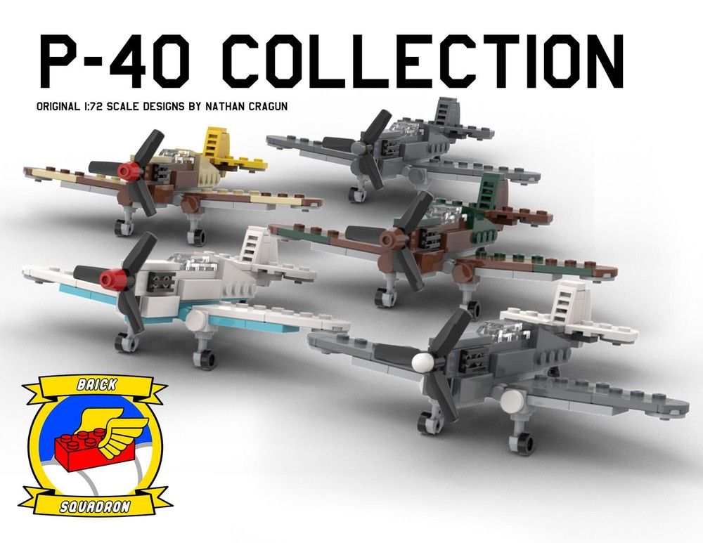 LEGO MOC P-40 Collection by brick_squadron | Rebrickable - Build with LEGO