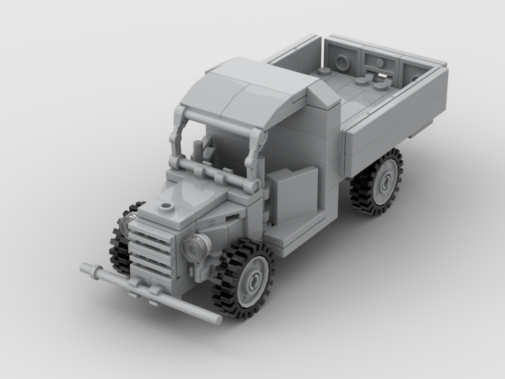 LEGO MOC Opel Blitz WW2 truck by the_legotanker | Rebrickable - Build ...