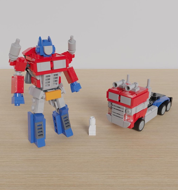 LEGO MOC Optimus Prime by Alex_Qwerty | Rebrickable - Build with LEGO