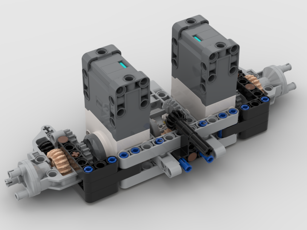 LEGO MOC Alternative Track Drivetrain by thatbrickguy | Rebrickable ...