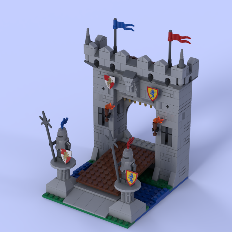 LEGO MOC Castle Inspired Dimensions Gateway portal MOC by excalibur115 ...