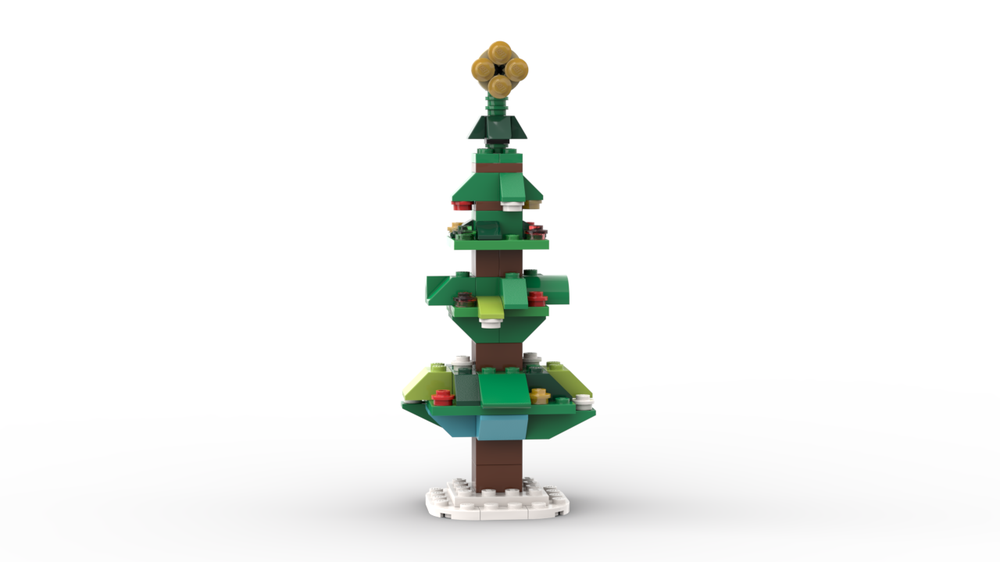 LEGO MOC 11015 Christmas tree by Lenarex | Rebrickable - Build with LEGO