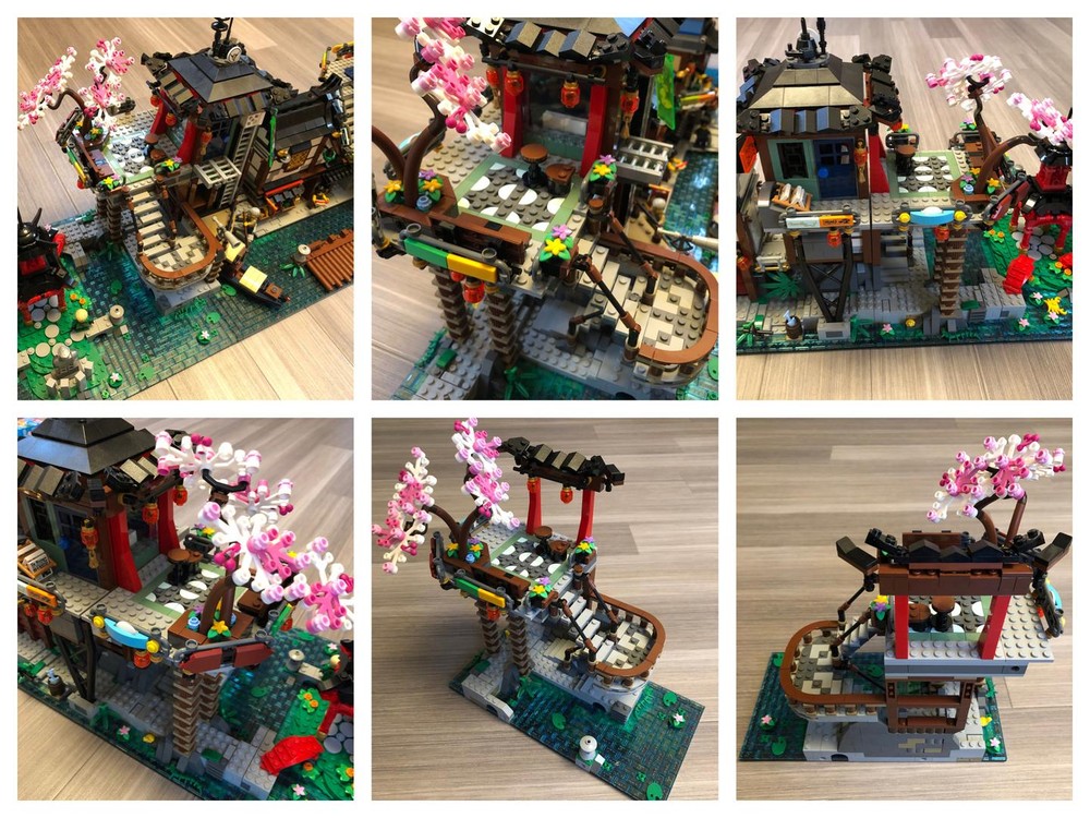 LEGO MOC Ninjago City Docks Terrace by bebopss | Rebrickable - Build ...