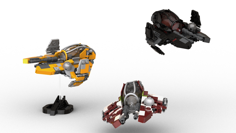 LEGO MOC Eta-2 Actis Interceptor by Noctaerum | Rebrickable - Build ...