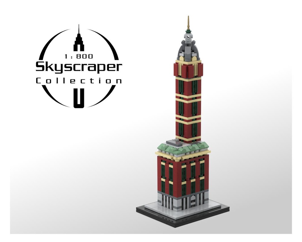 LEGO MOC Singer Building 1:800 Scale by SPBrix | Rebrickable - Build ...