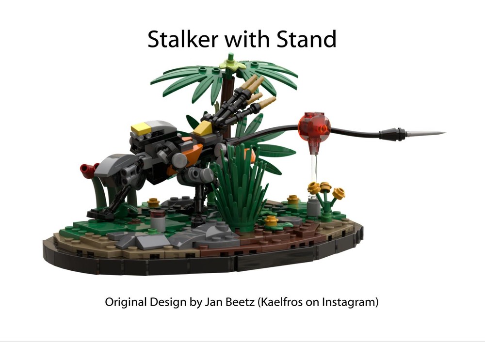 LEGO MOC Horizon Zero Dawn Stalker with Stand by Kaelfros | Rebrickable ...