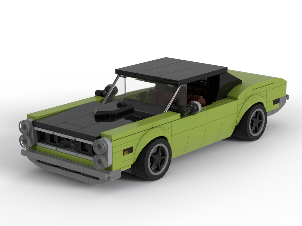 LEGO MOC Pontiac GTO by Linse | Rebrickable - Build with LEGO