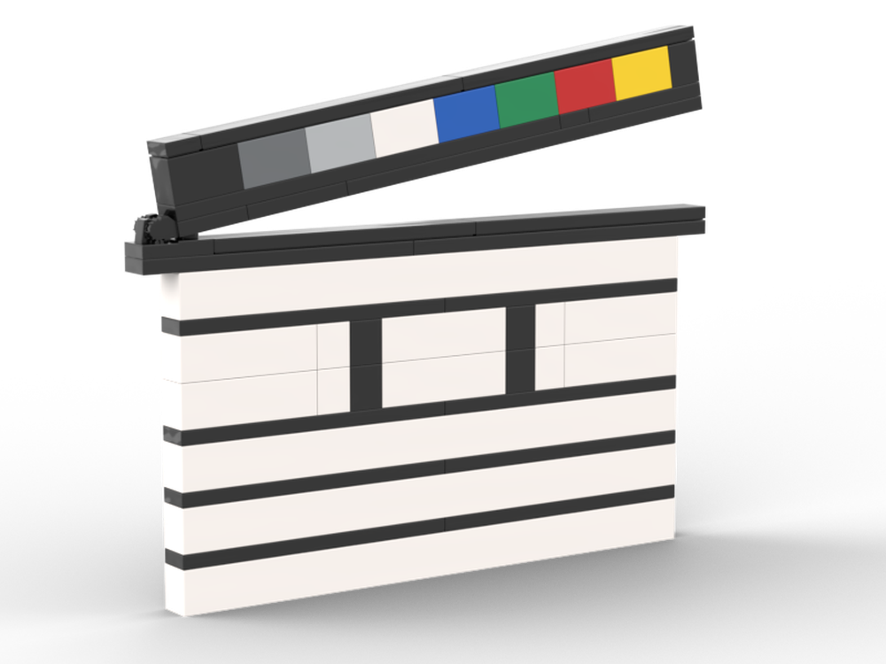 LEGO MOC Film Slate by HistoryBricksByD | Rebrickable - Build with LEGO