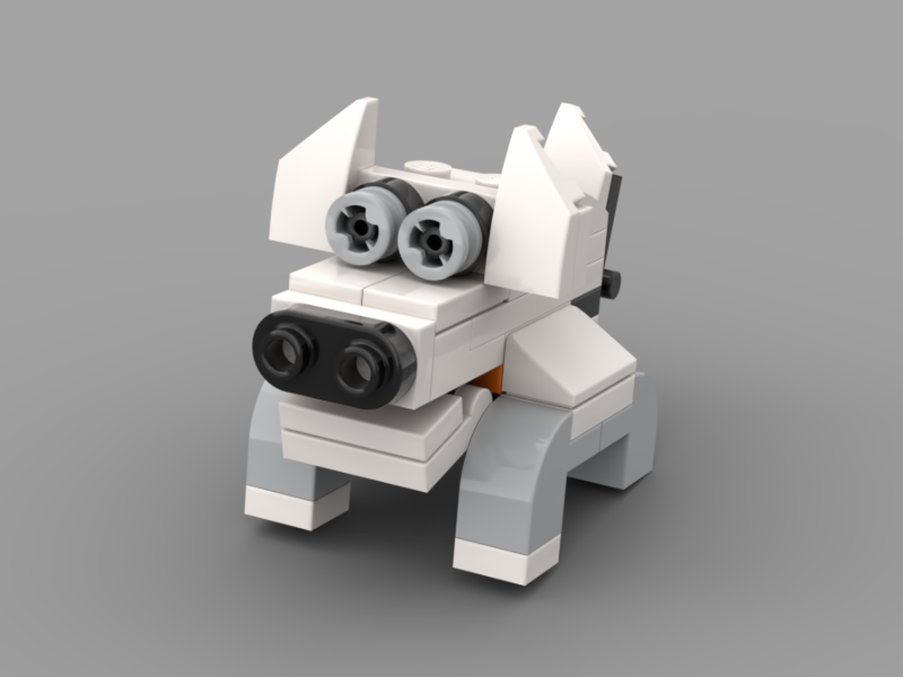 LEGO MOC white pig by eric_nunya | Rebrickable - Build with LEGO