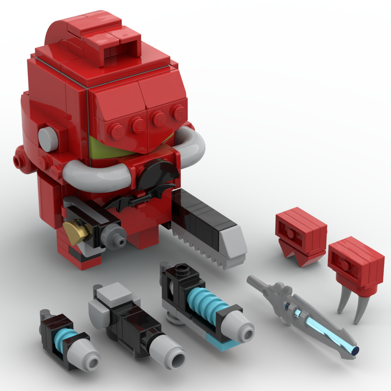 LEGO MOC Warhammer 40k BrickHeadz - Blood Angel by BobTheMadCow ...