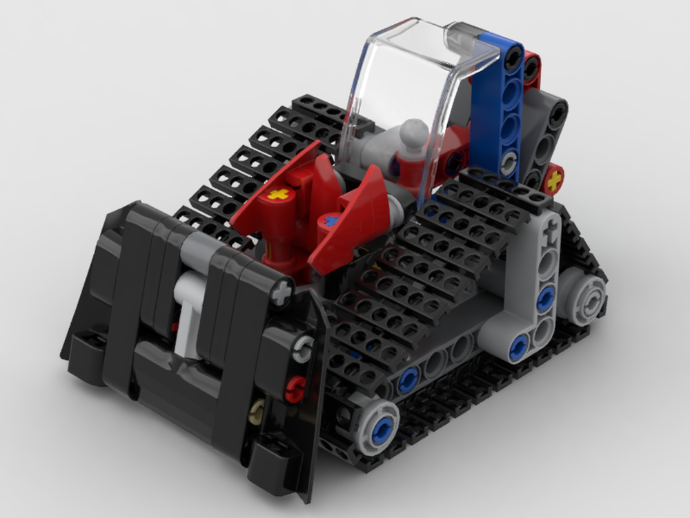 LEGO MOC 42148 Bulldozer by artemisovsky | Rebrickable - Build with LEGO
