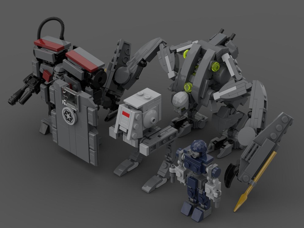 LEGO MOC Imperial Droid Pack 1 by ThrawnsRevenge | Rebrickable - Build ...