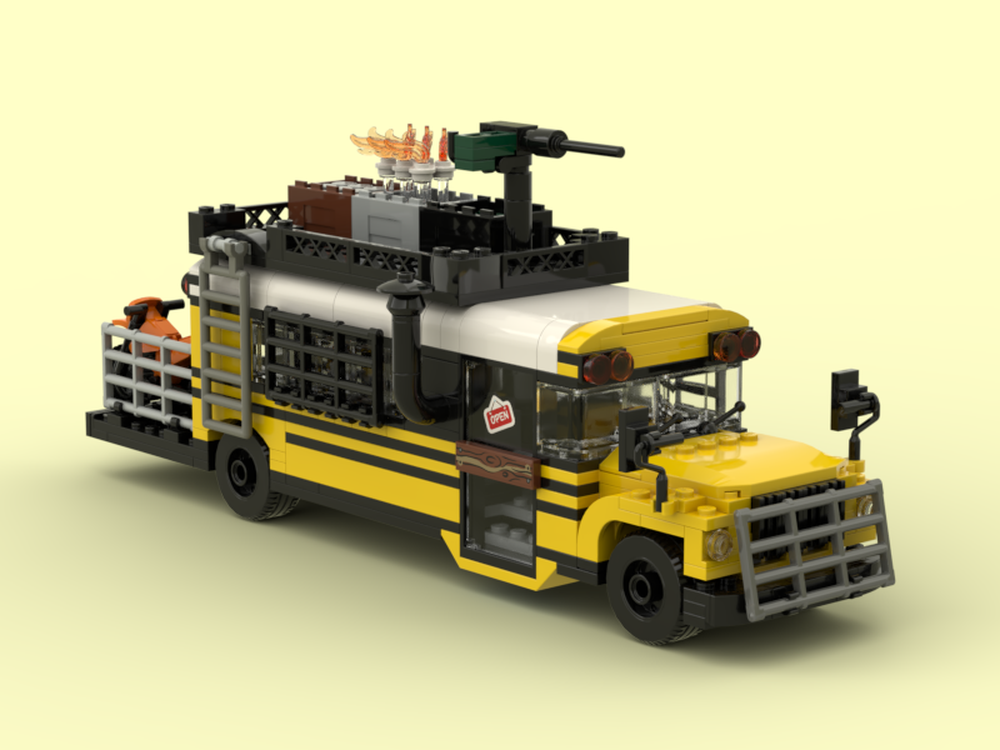Zombie Apocalypse School Bus
